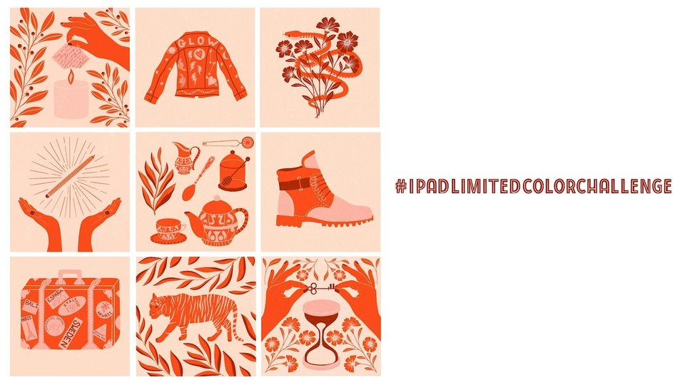 Limited Color Pallete Illustrat