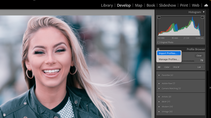 3D LUT Profiles & Color Grading Presets: NOLA Natural Light