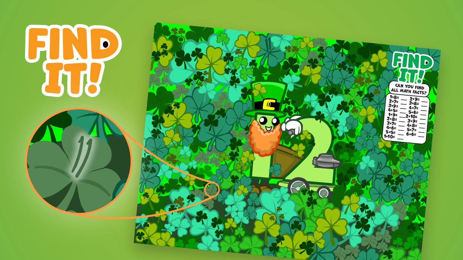 Kids Club | Find It! | Meet the Math Facts "12"