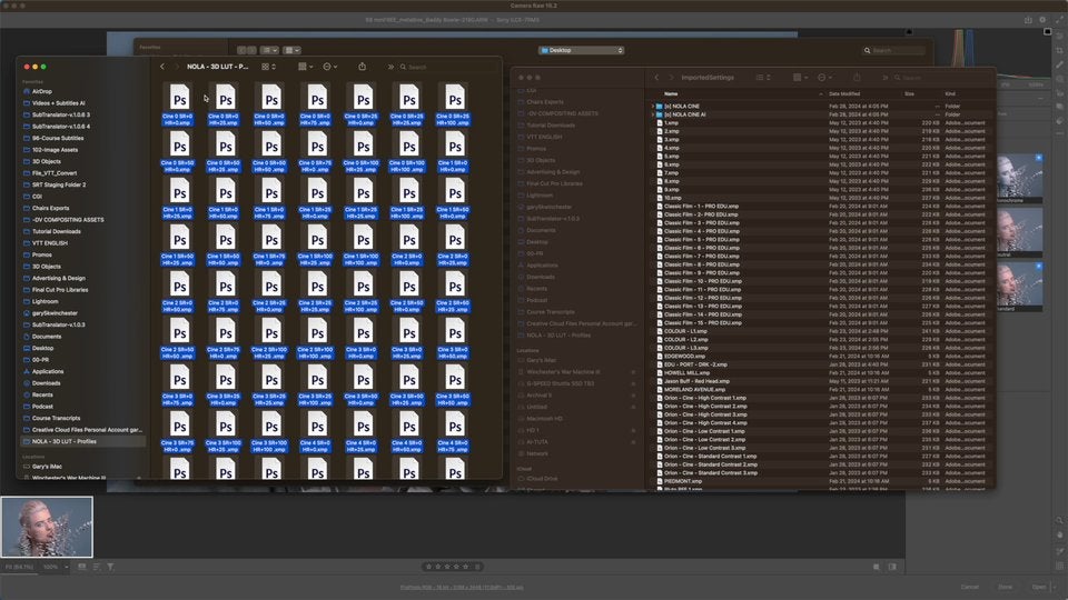 3D LUT Profiles & Color Grading Presets: NOLA Natural Light