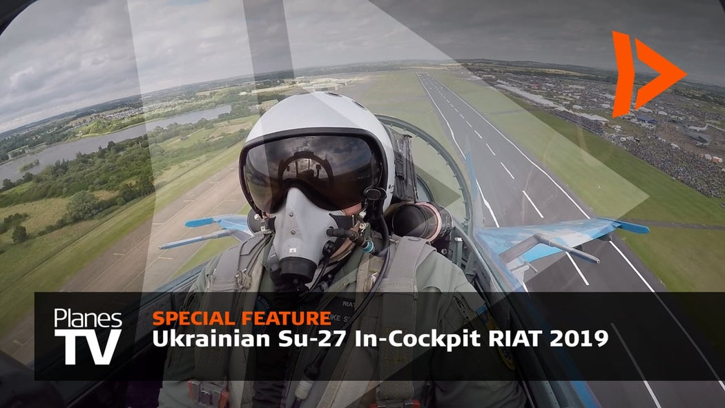 Ukrainian Sukhoi Su-27 In-cockpit - RIAT 2019