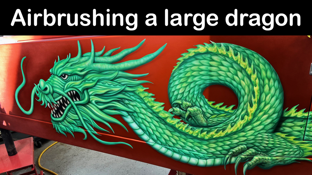 Large Dragon | Airbrush University