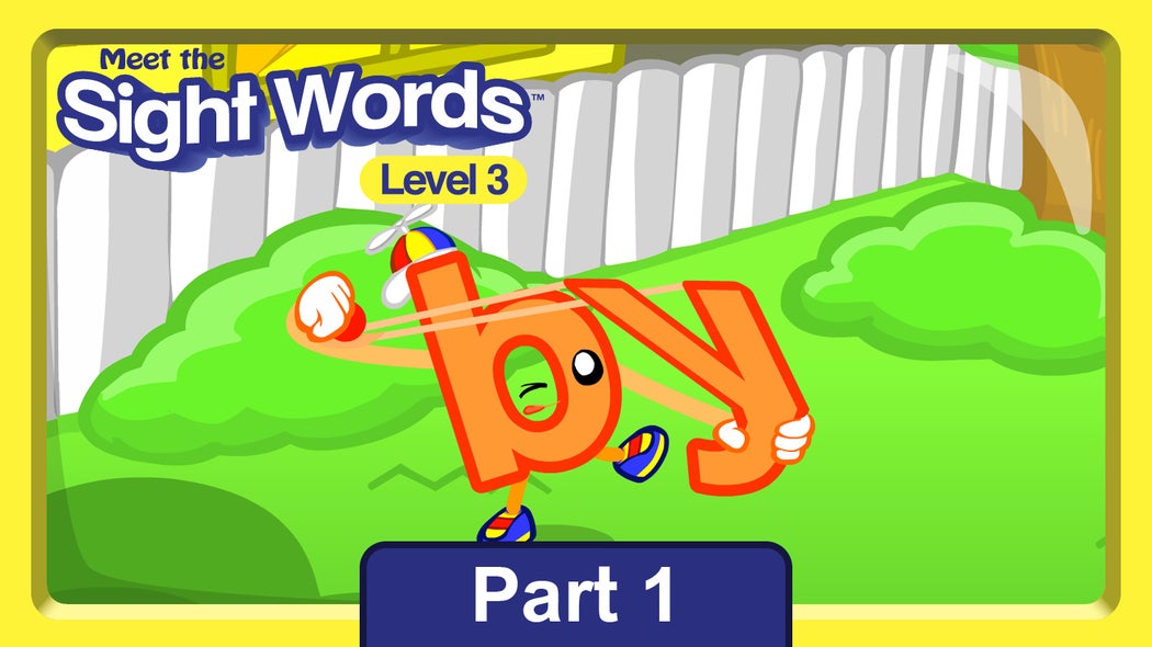 Preschool Prep Kids Club | Online Class | Meet the Sight Words Level 3 ...
