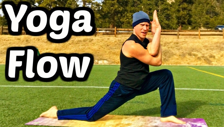 Sean Vigue Fitness | Eagle Yoga Flow (part 1 of 2)