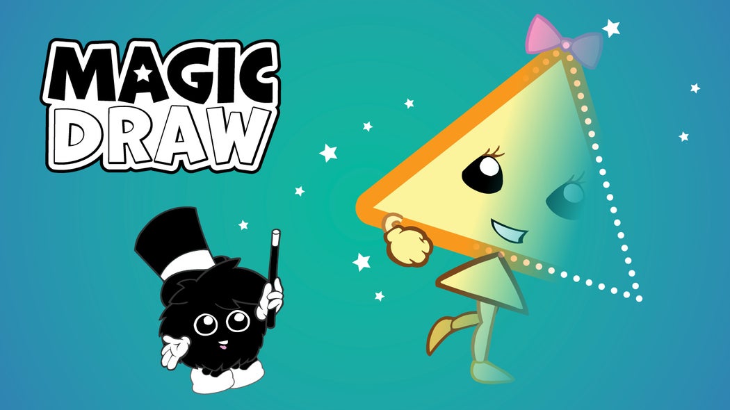 Preschool Prep Kids Club | Magic Draw | Meet the Shapes "Triangle"