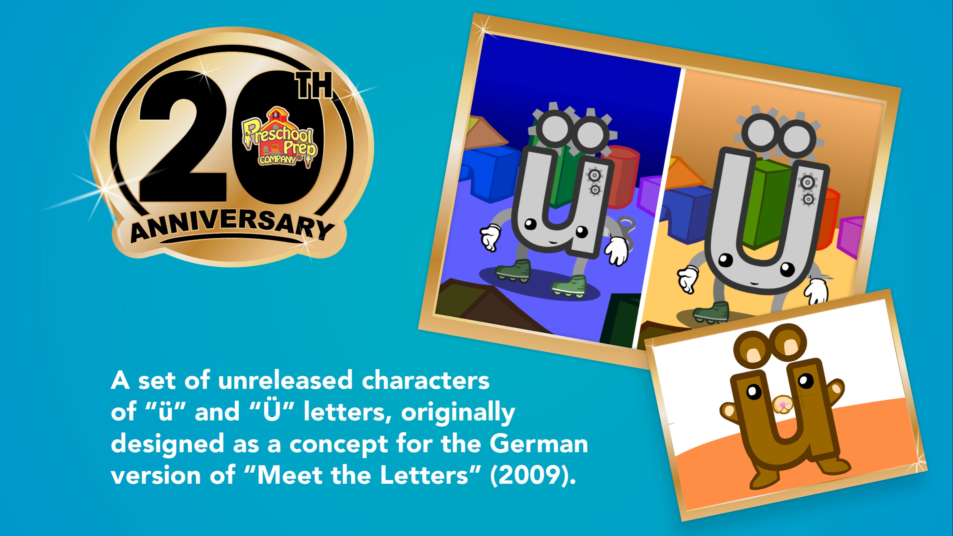 Preschool Prep Kids Club | 20th Anniversary | Meet the Letters "ü" & "Ü ...