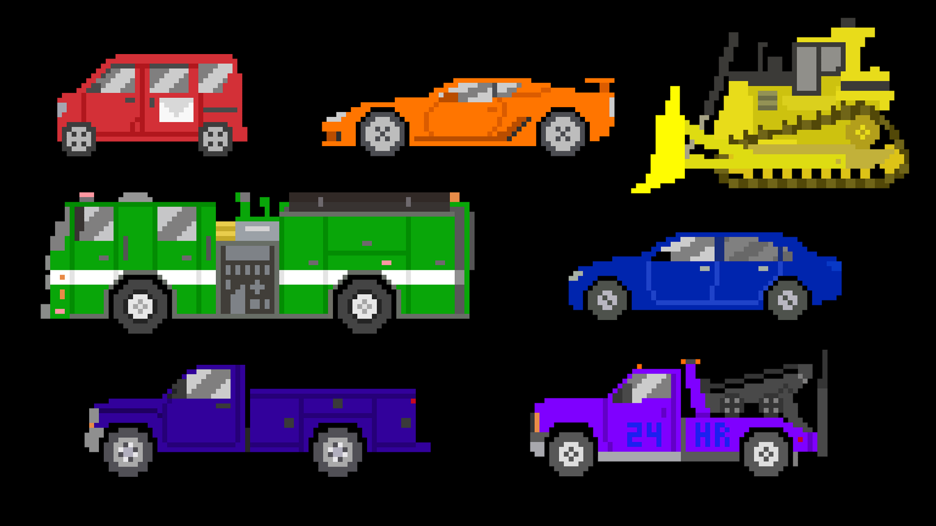 Vehicle Colors Playlist | The Kids' Picture Show