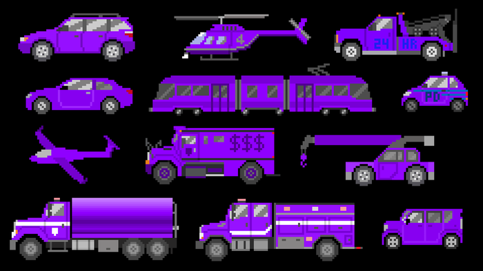 Violet Vehicles Exclusive | The Kids' Picture Show