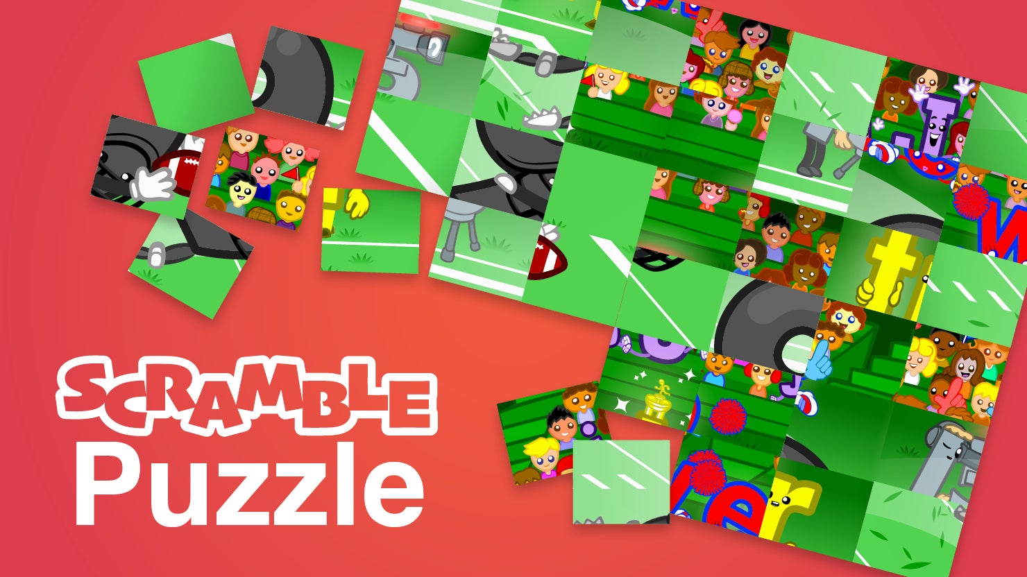 Preschool Prep Kids Club | Scramble Puzzle | September 2024