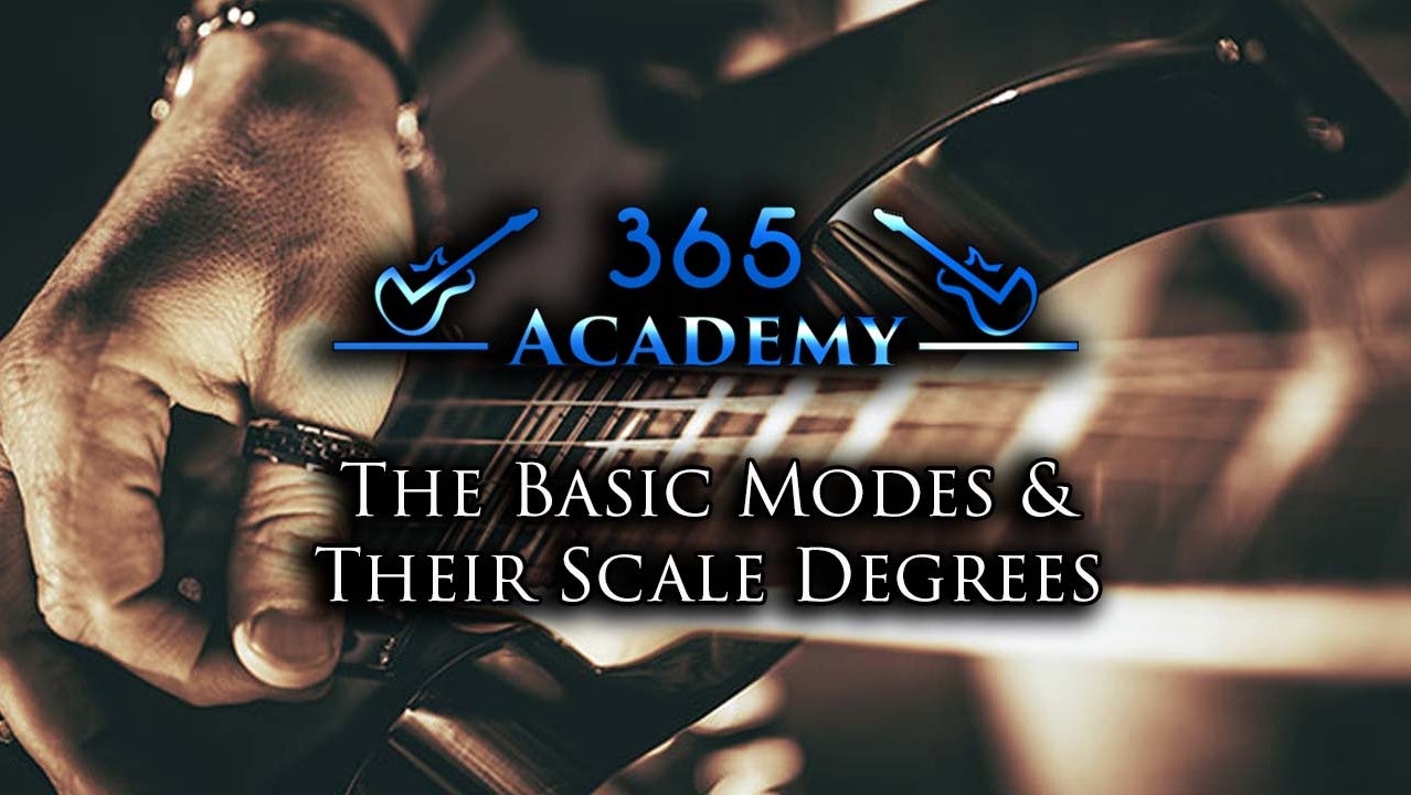 Rock Improvisation Level 4 - Modes | Guitar Lessons 365