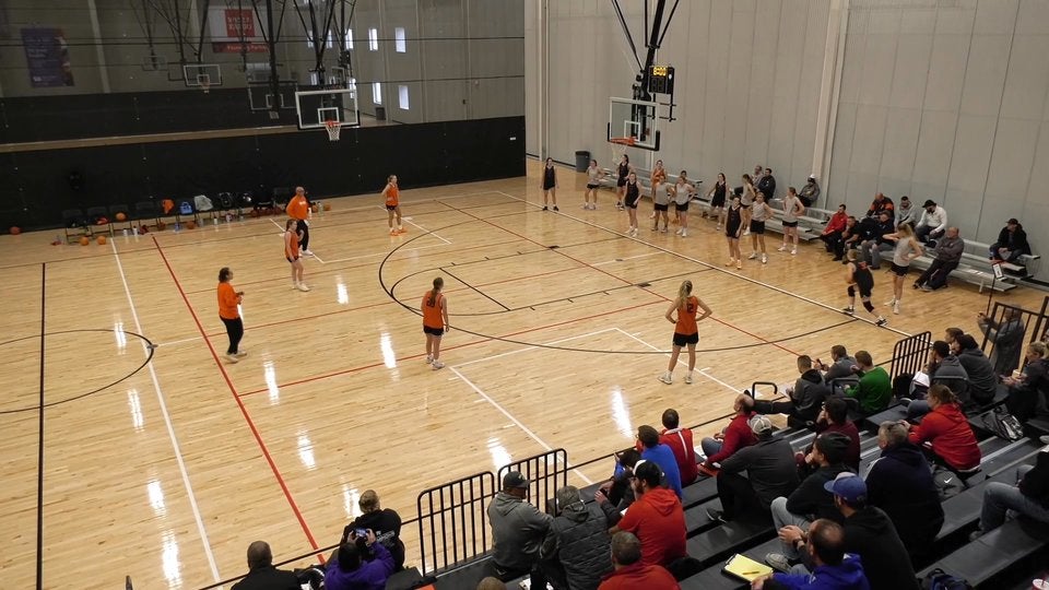 Bob Amsberry's 'No Wasted Time' Practice - Skills, 5 on 0 Offense ...