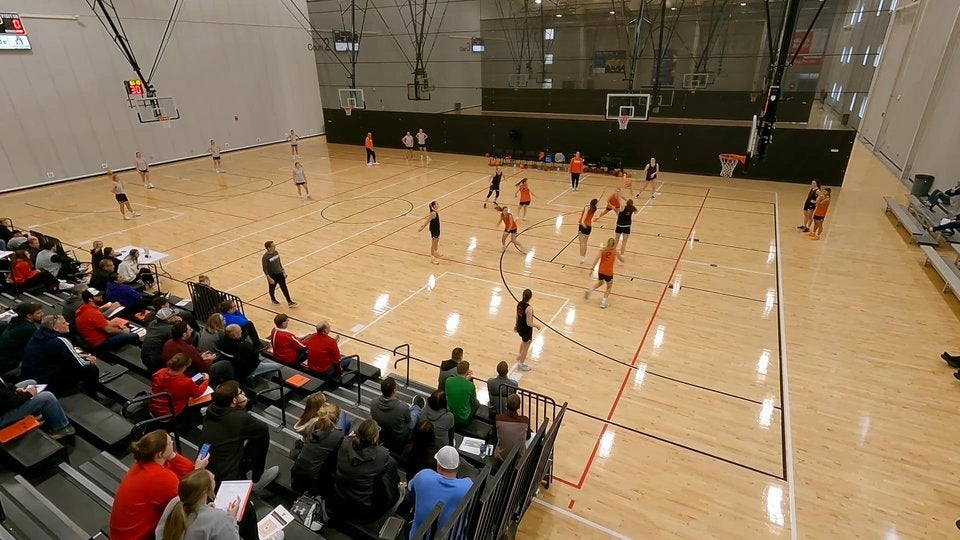 Bob Amsberry's 'No Wasted Time' Practice - Skills, 5 on 0 Offense ...