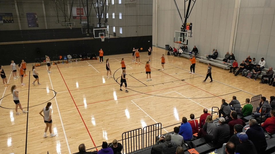 Bob Amsberry's 'No Wasted Time' Practice - Skills, 5 on 0 Offense ...