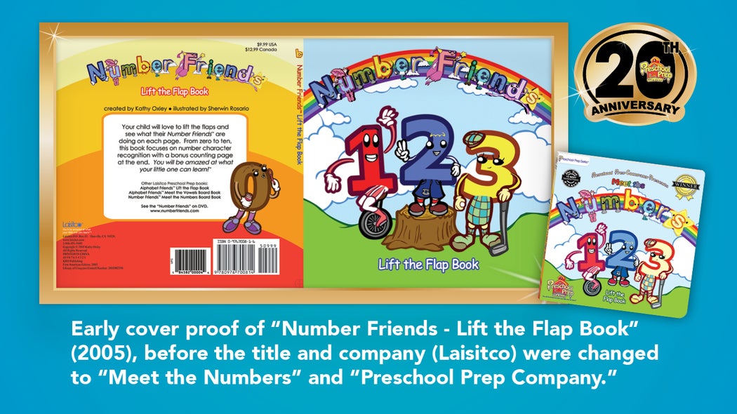 Preschool Prep Kids Club | 20th Anniversary | Meet the Numbers - Lift ...