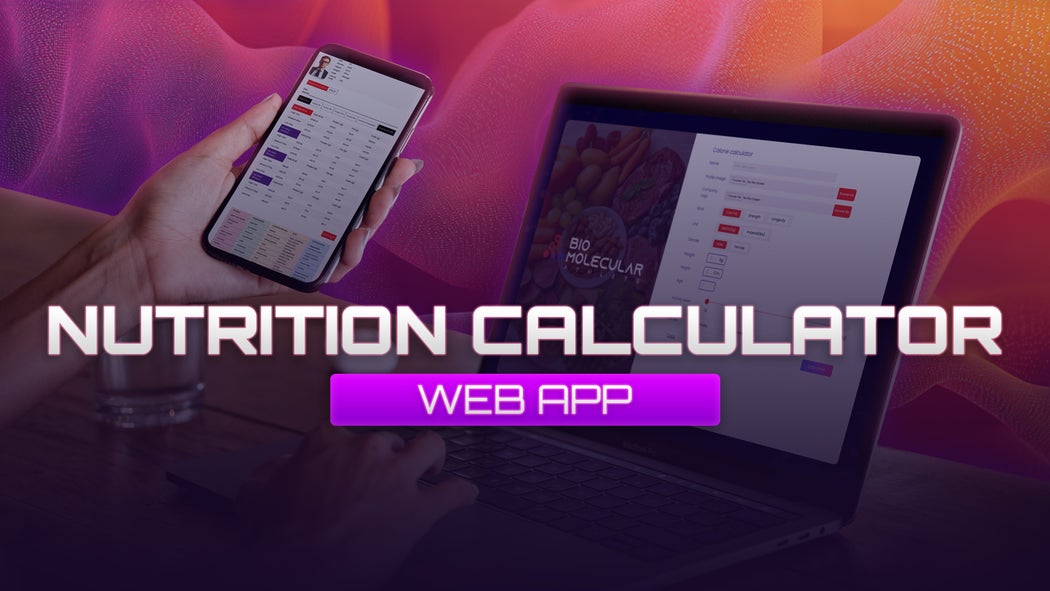Calorie Calculator Instructions