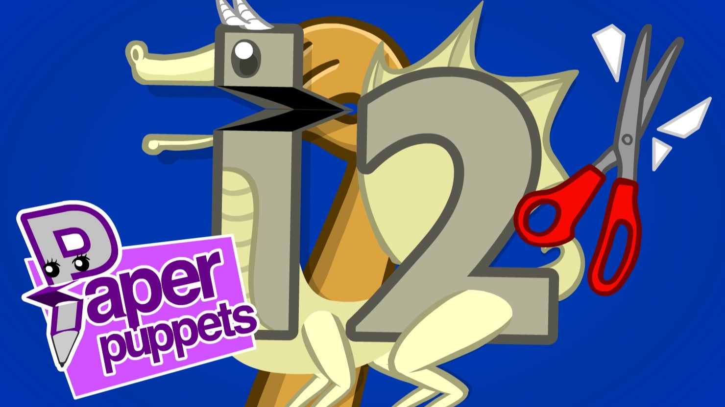 Paper Puppets | Meet the Numbers Level 2 "12"