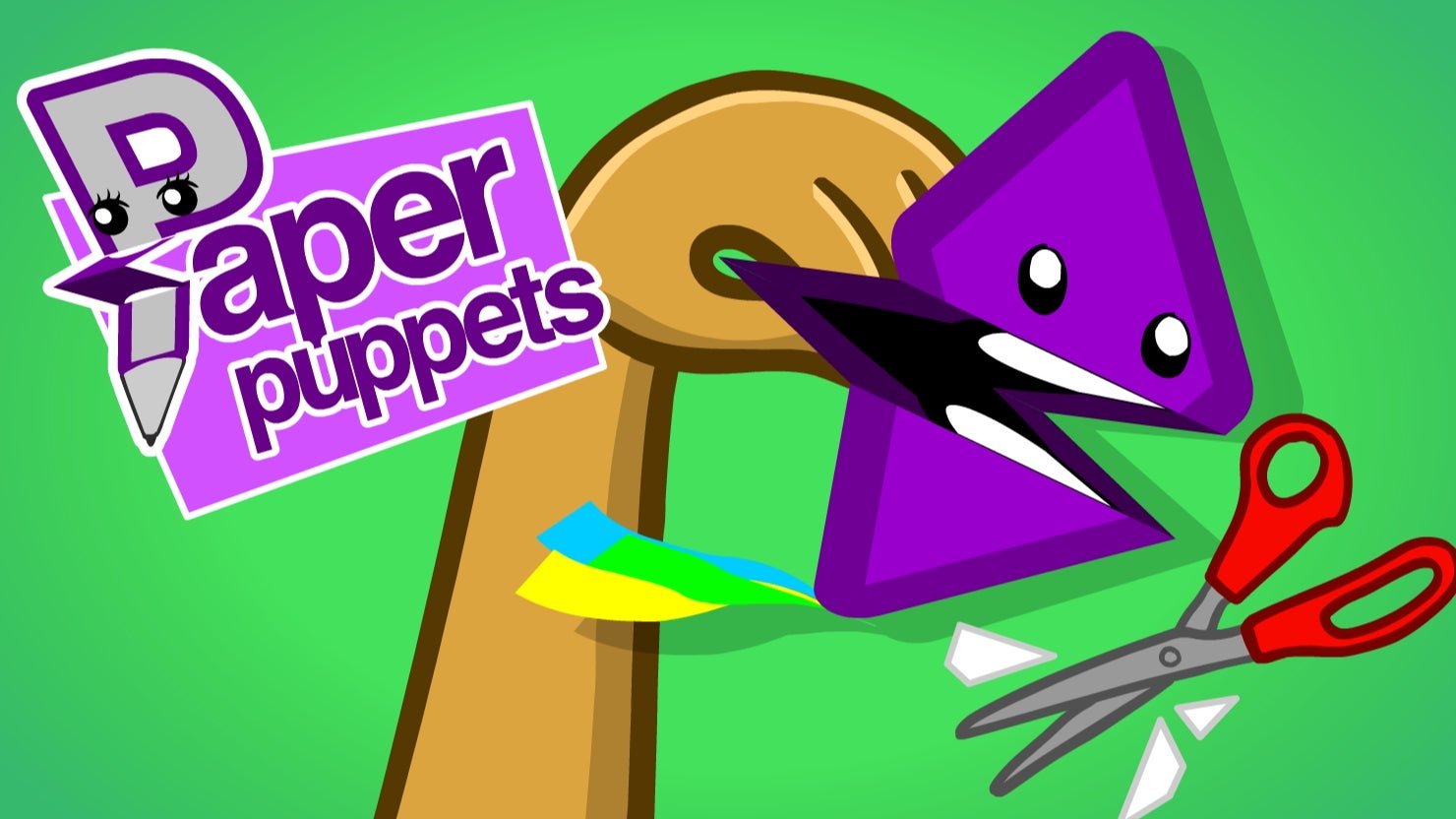 Paper Puppets | Meet the Shapes "Diamond"