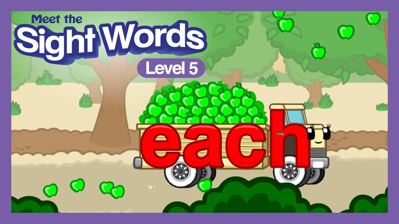 Preschool Prep Kids Club | Meet the Sight Words | Level 5