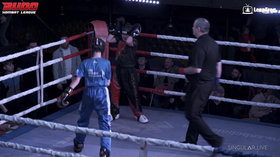 Brayden Dearden Vs Logan O'Clements | 43kg Light Contact Kickboxing ...