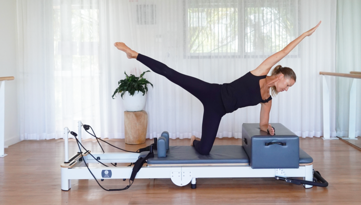 Barre Body Online | Reformer Flow Using A Box With Lynsey | Barre Body ...