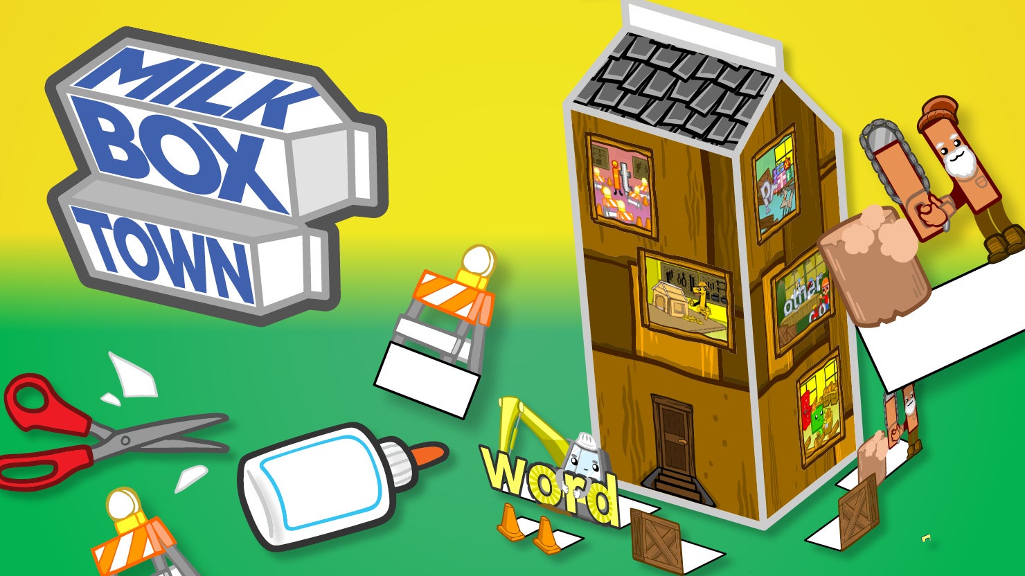 Preschool Prep Kids Club | Milk Box Town | Woodshop