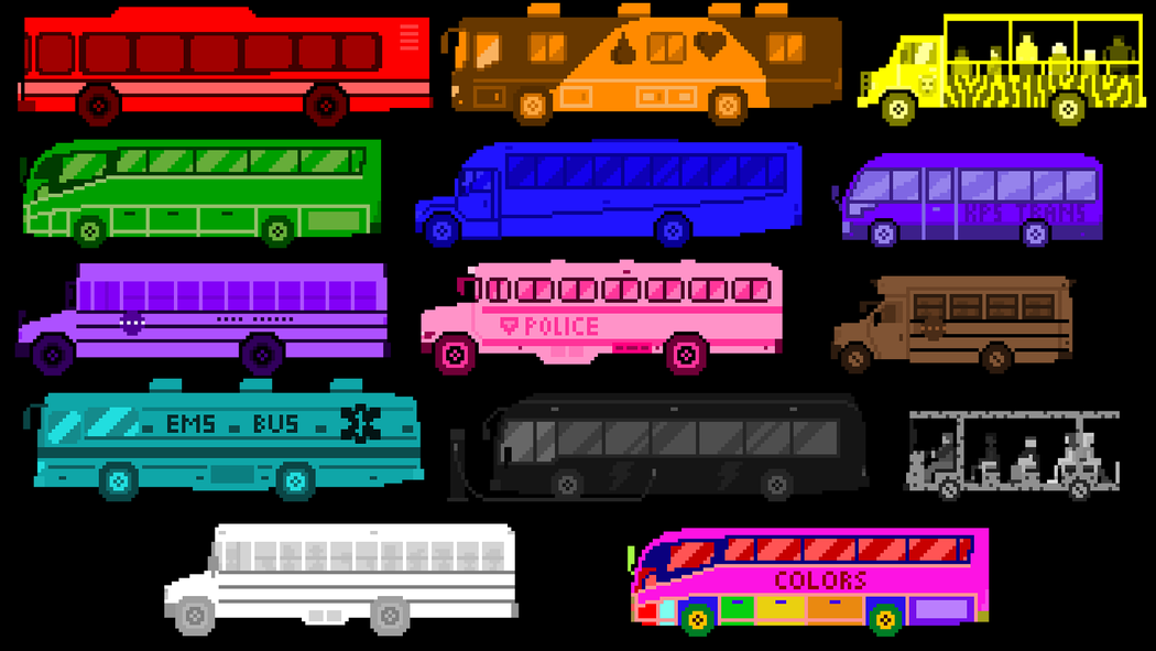 Bus Colors Exclusive | The Kids' Picture Show