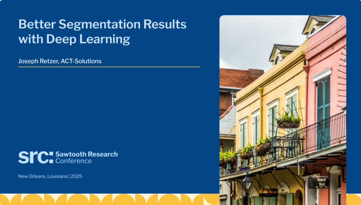 Sawtooth Software Academy | 01 Retzer