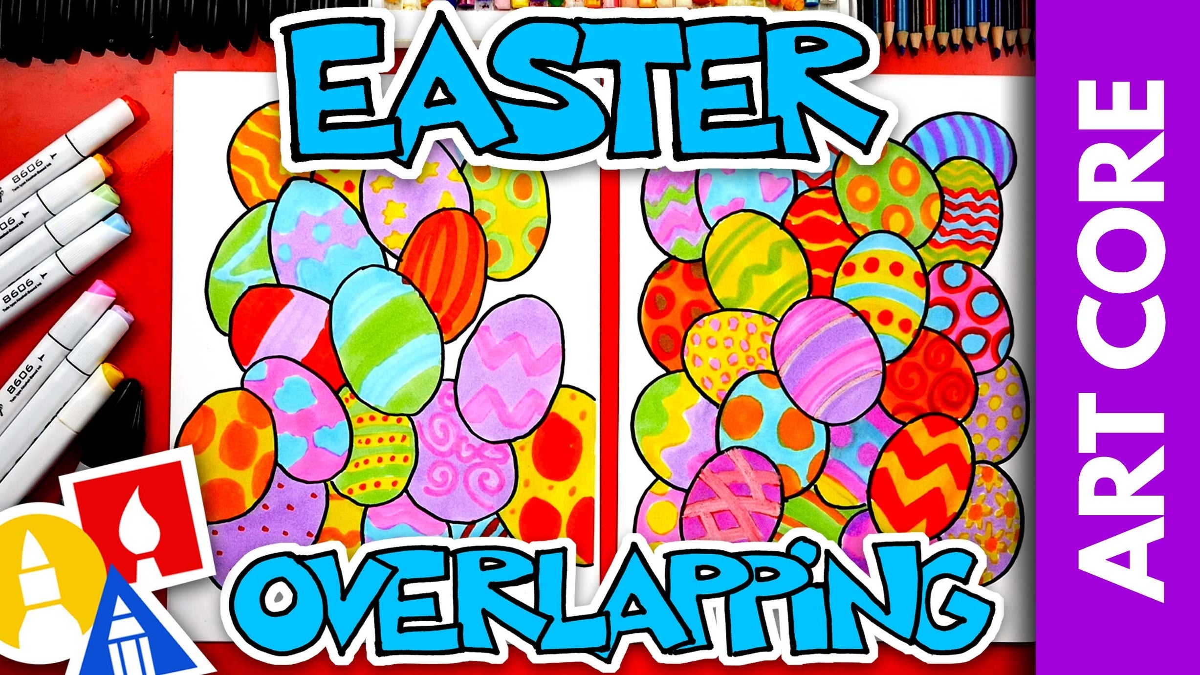 How To Draw Easter | Art For Kids Hub