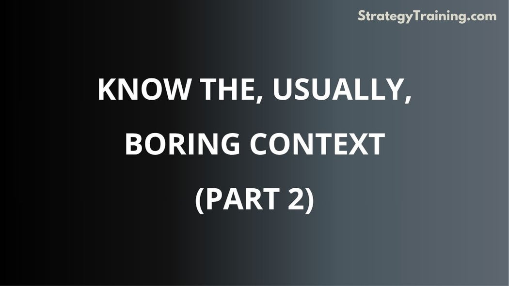 Building a Consulting Practice. Level II | StrategyTraining.com