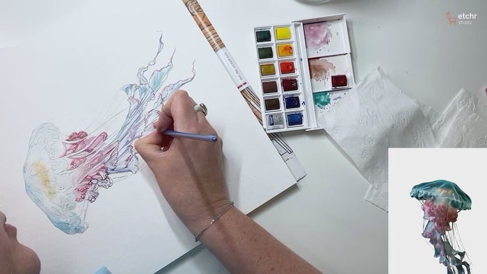 Shiny Water(colour): Techniques for Light, Depth, and Transparency