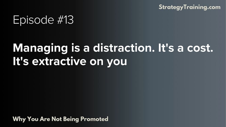 The Real Reason You Are Not Being Promoted | StrategyTraining.com