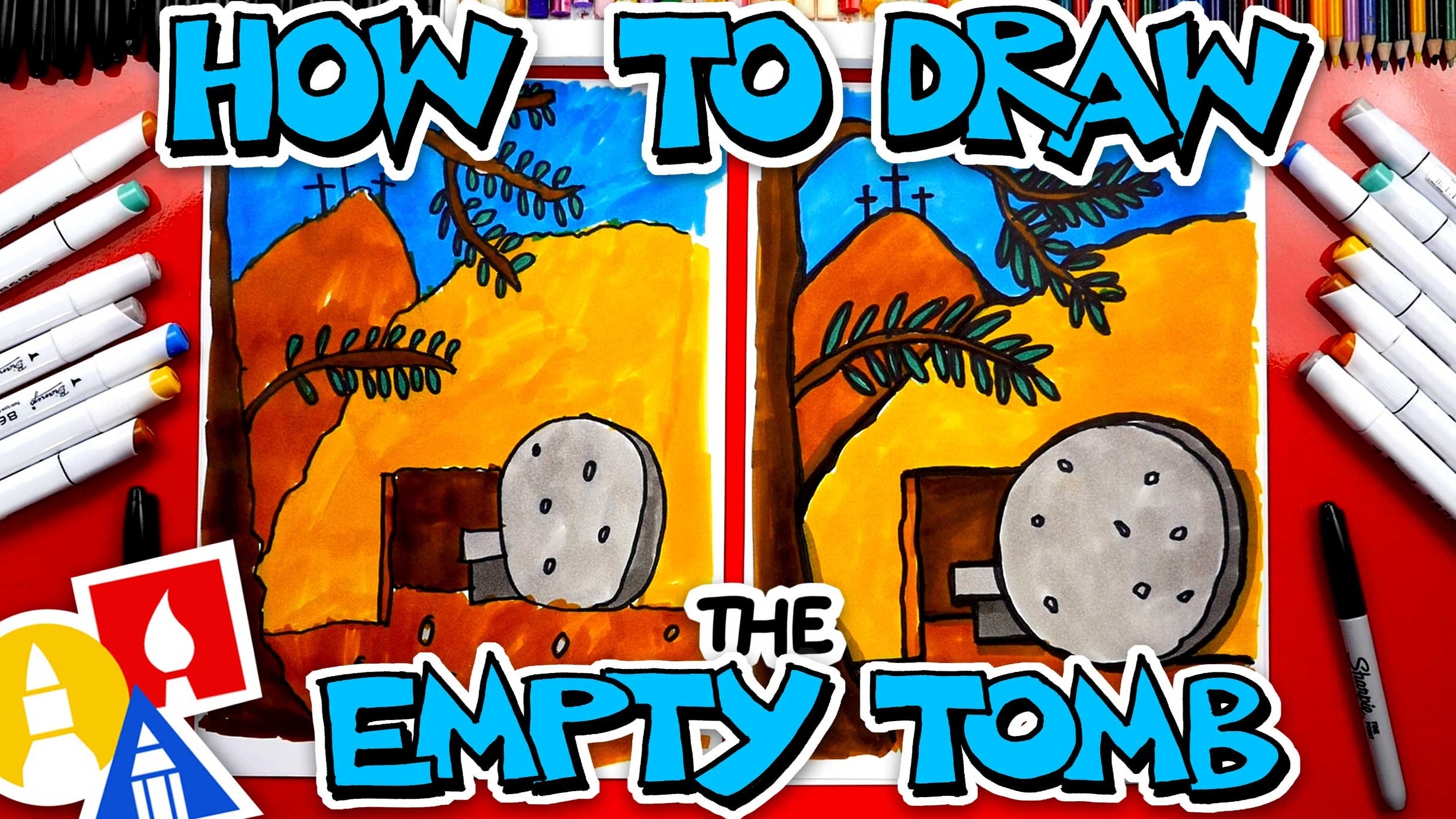 How To Draw Easter | Art For Kids Hub