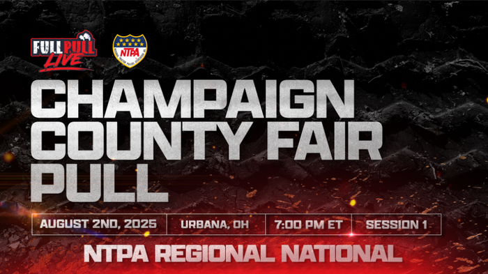 NTPA R2: Champaign County Fair Pull: Urbana, OH