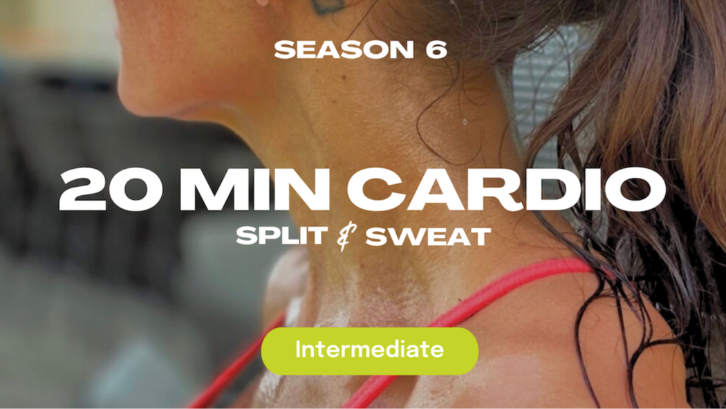 Split & Sweat #12 - Season 6 - Cardio Day - 20 Minute Cardio Bike