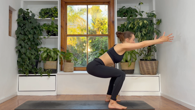 TANA STUDIO | 40 Min Spicy Power Flow + Wind Down