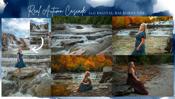 Finding North Educational Resources for Photographers | Autumn Cascade Digital Backgrounds