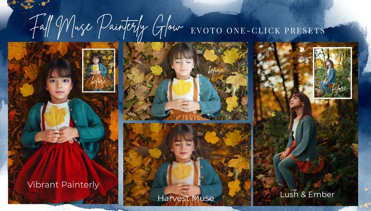 Finding North Educational Resources for Photographers | Fall Muse Painterly Glow Part II for Evoto