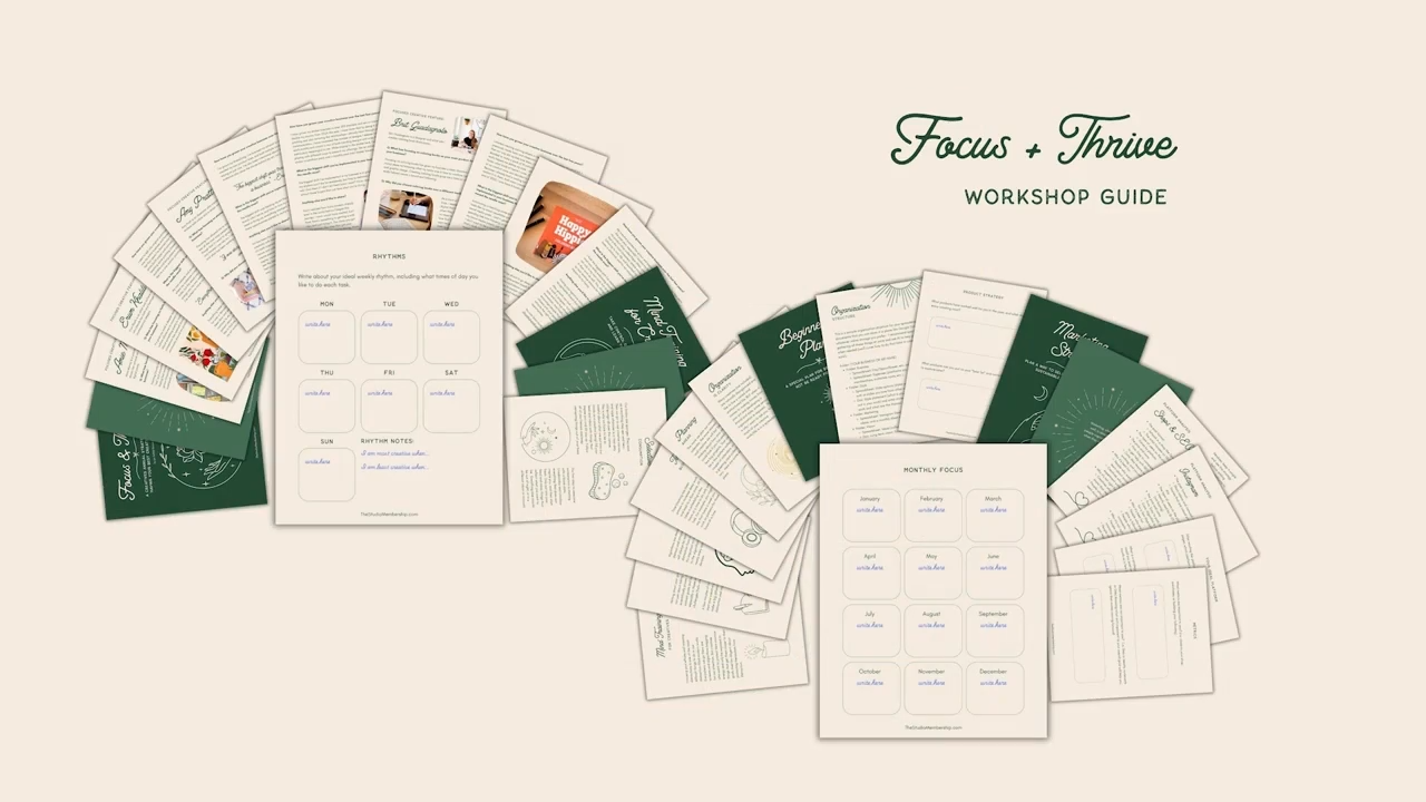 Focus & Thrive Workshop by LKB Studio