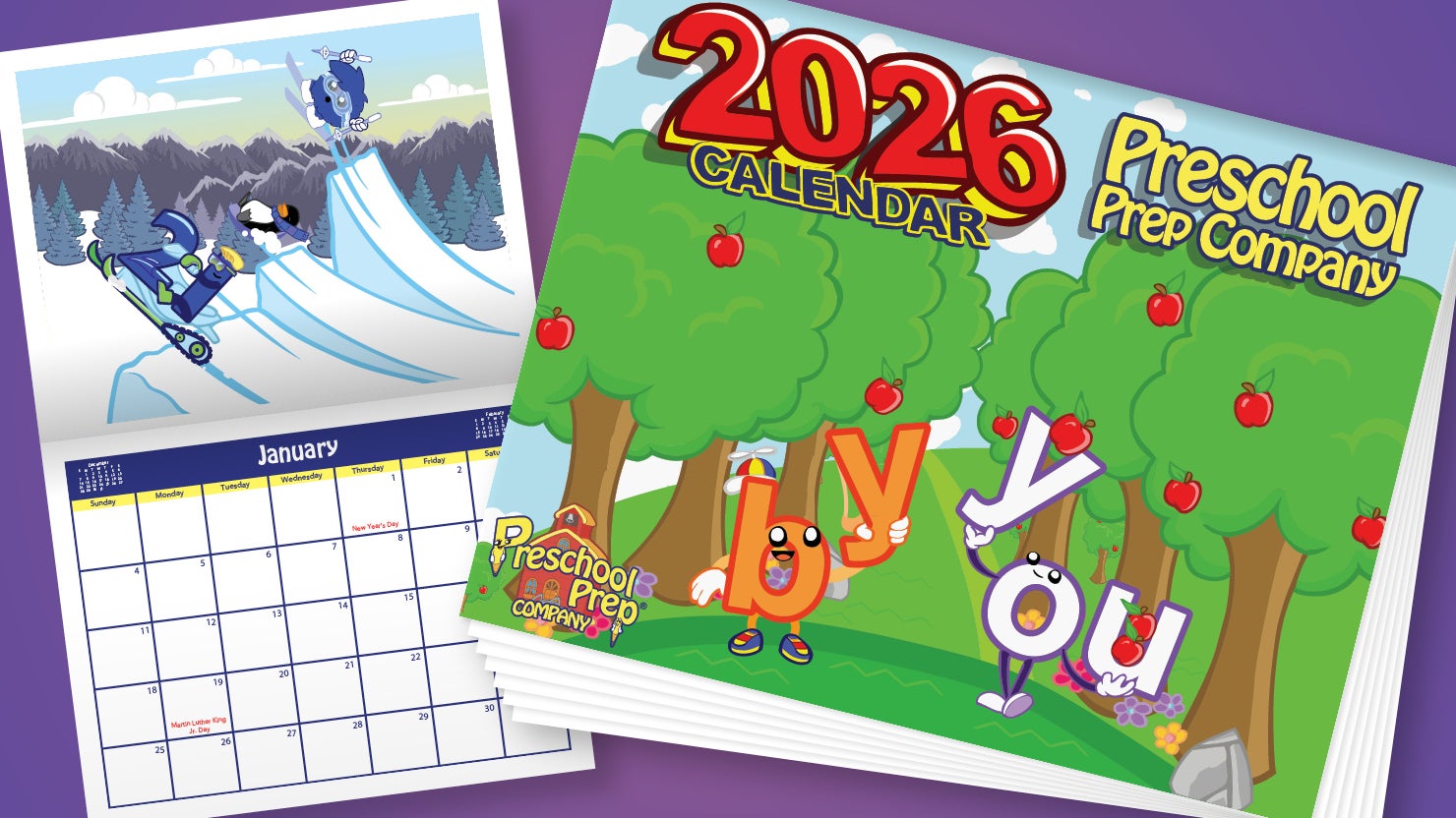 Preschool Prep Kids Club | 2026 Preschool Prep Company Calendar