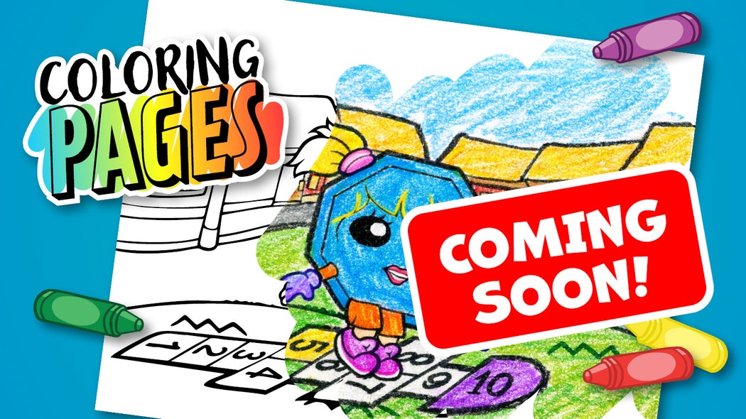 Coloring Pages | Octagon | Coming Soon!
