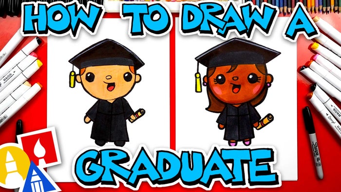 graduation drawing easy