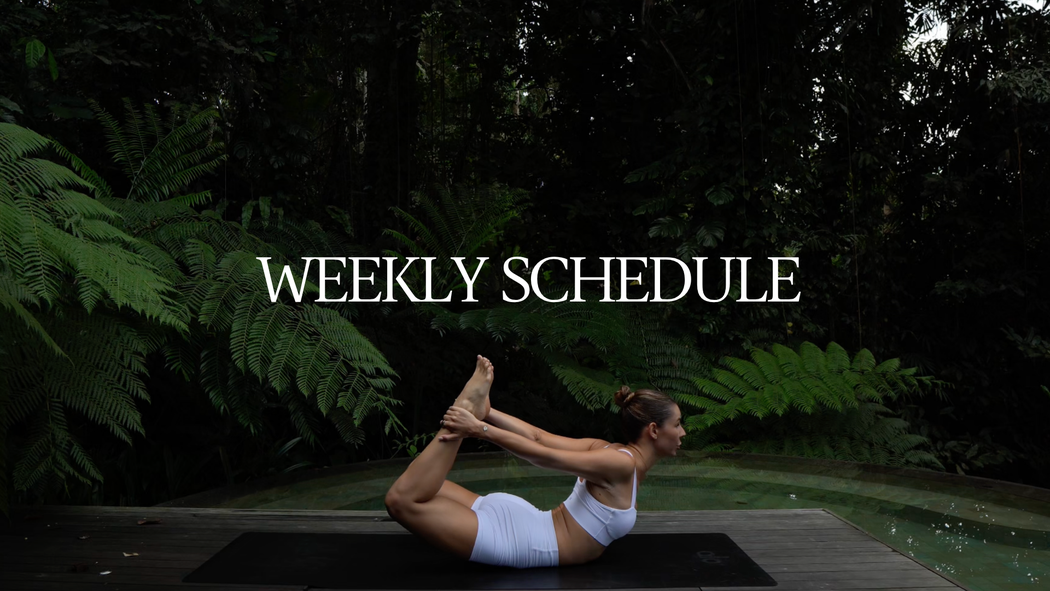 Weekly Schedule