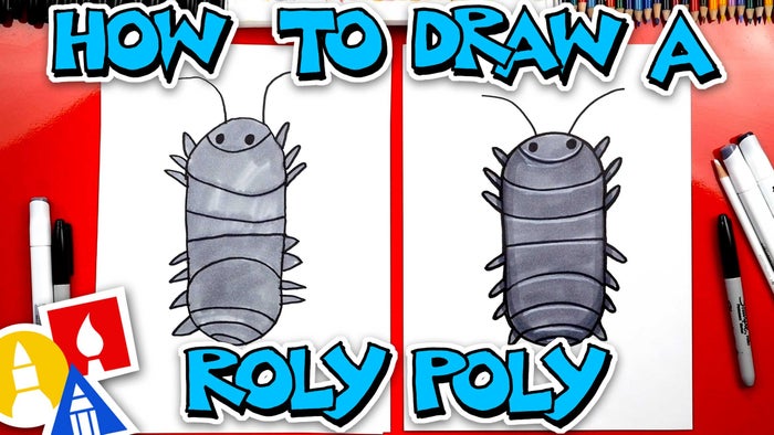 pill bug coloring page