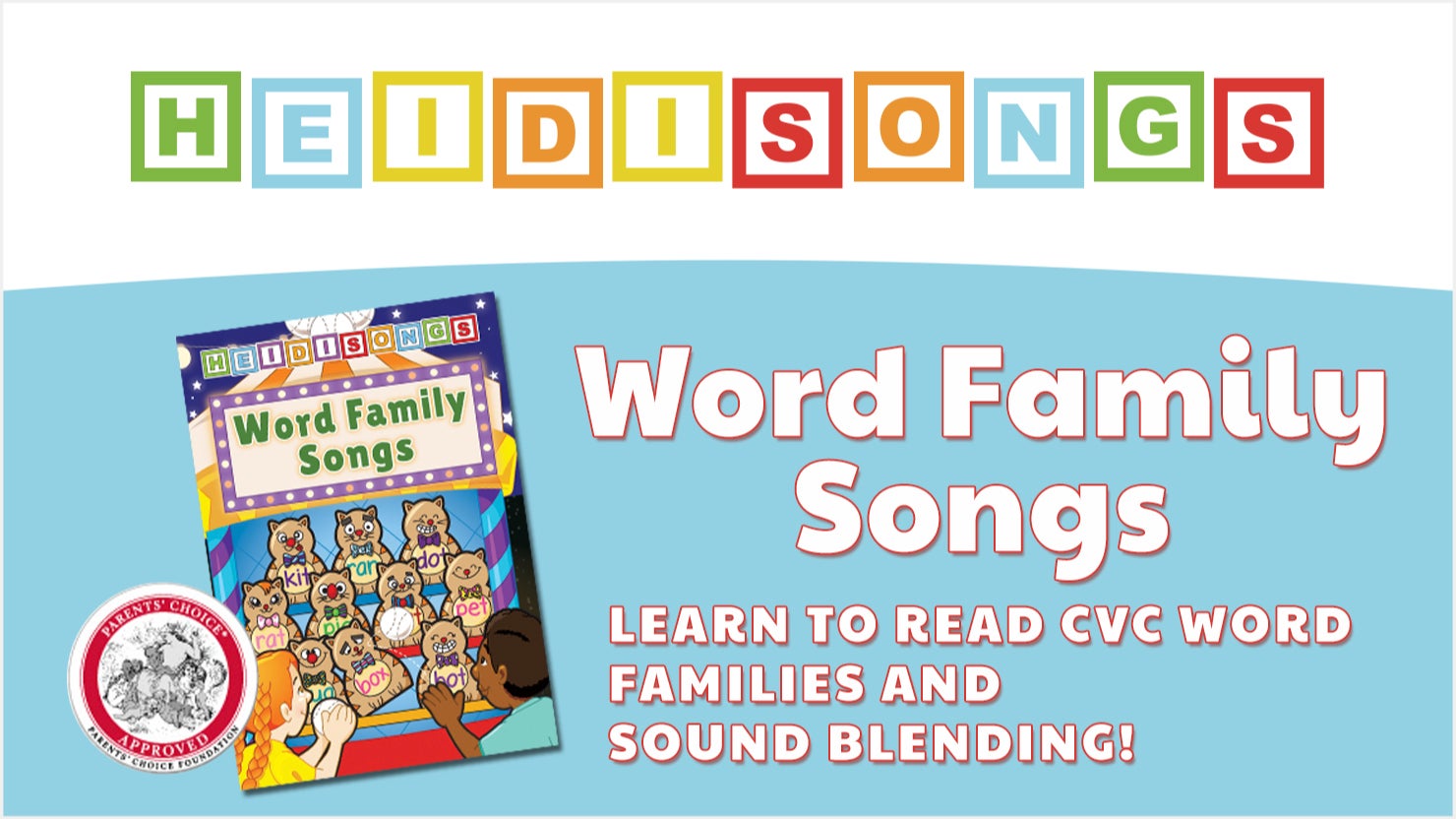 HeidiSongs | Word Family Songs - HeidiSongs