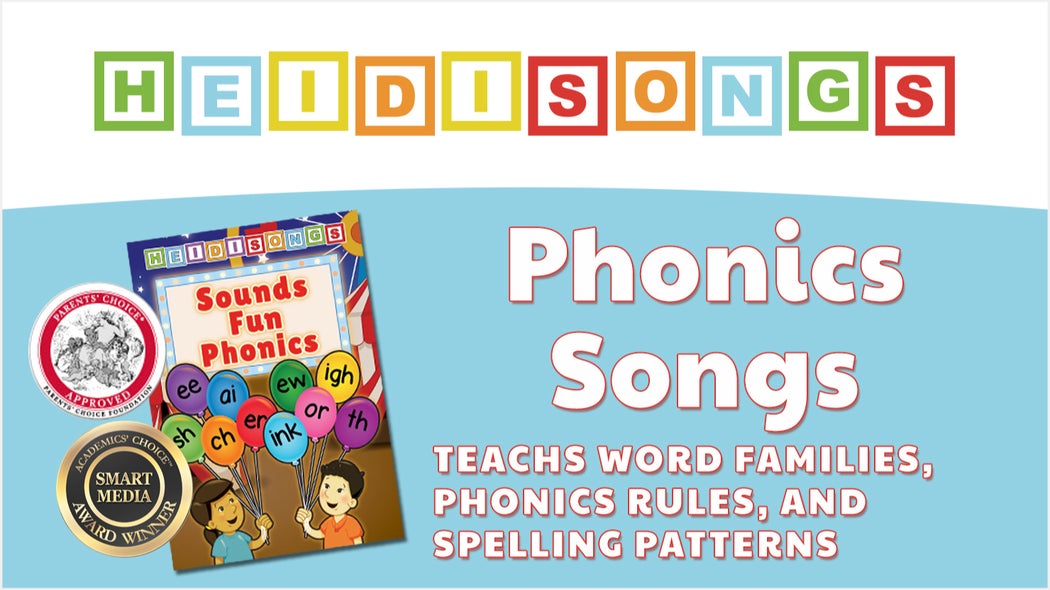 HeidiSongs | Phonics and Word Family Songs