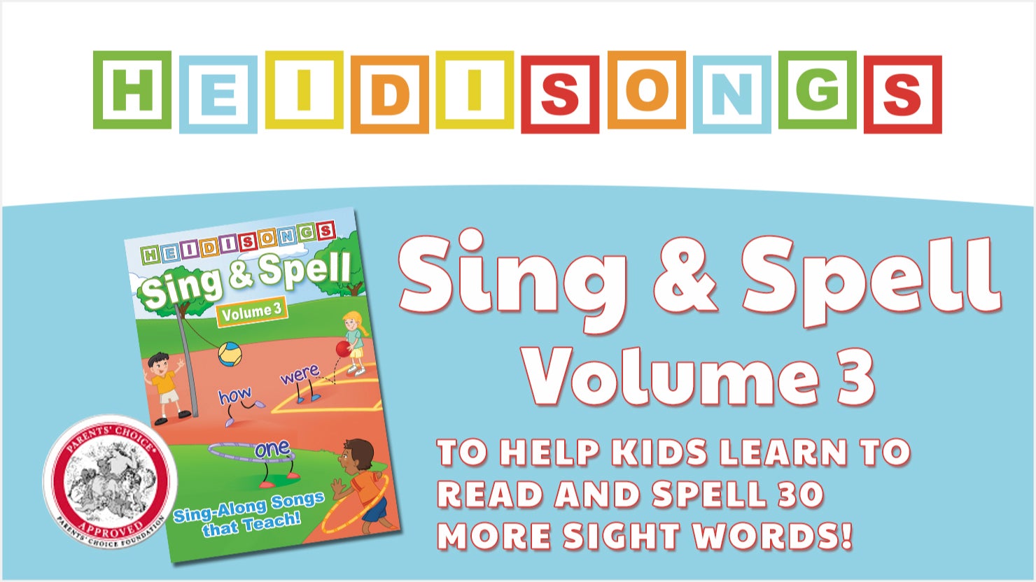 HeidiSongs | HeidiSongs Sight Words 3
