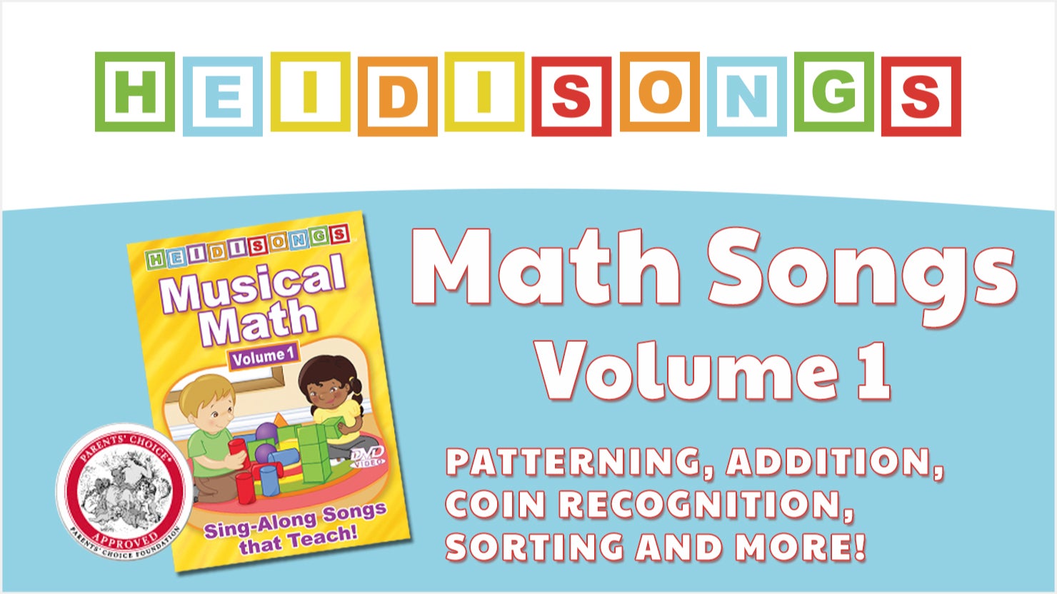 HeidiSongs | Musical Math Volume 1 - HeidiSongs