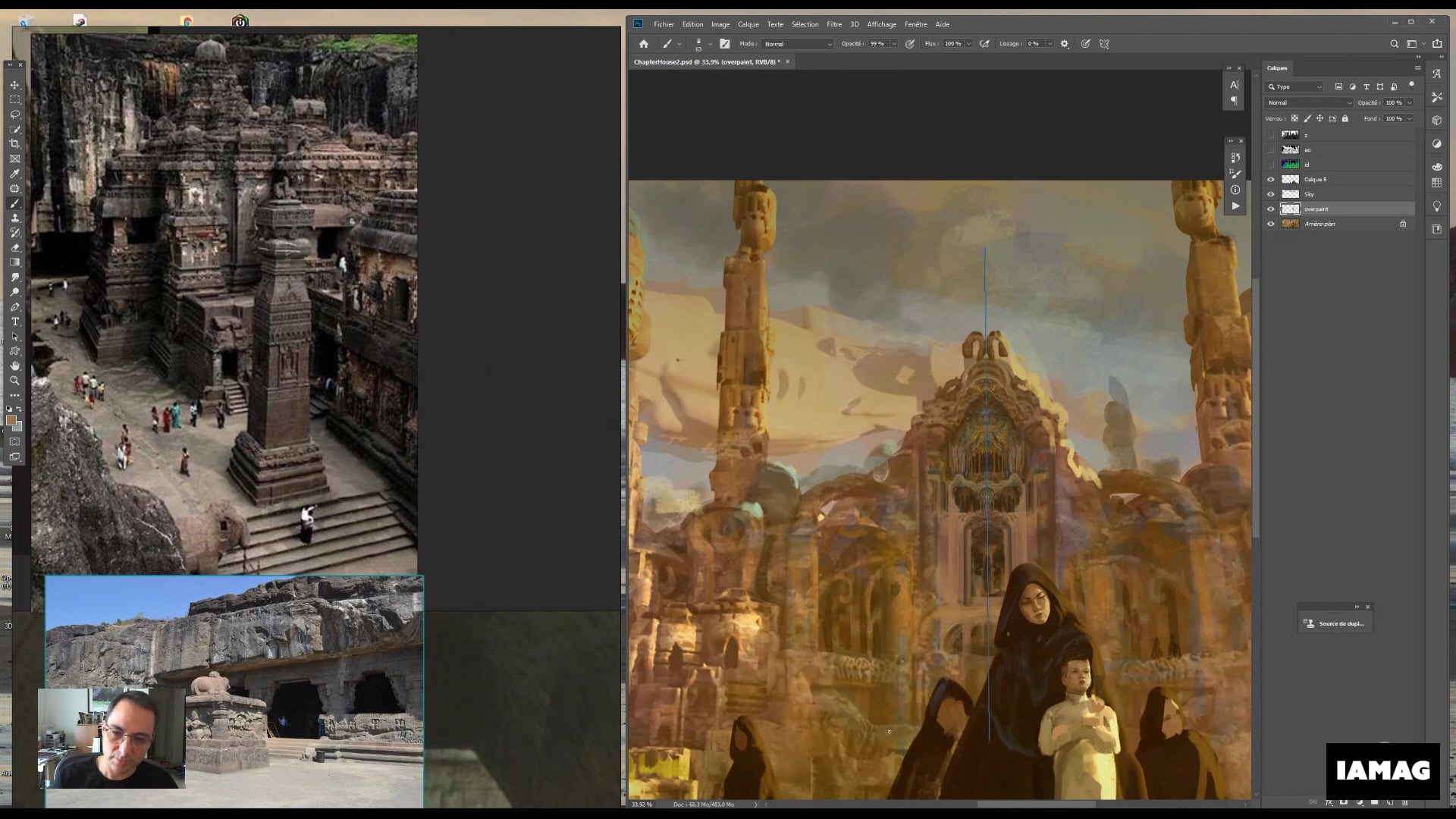 Creating a Cover Art for Chapter House Dune by Marc Simonet