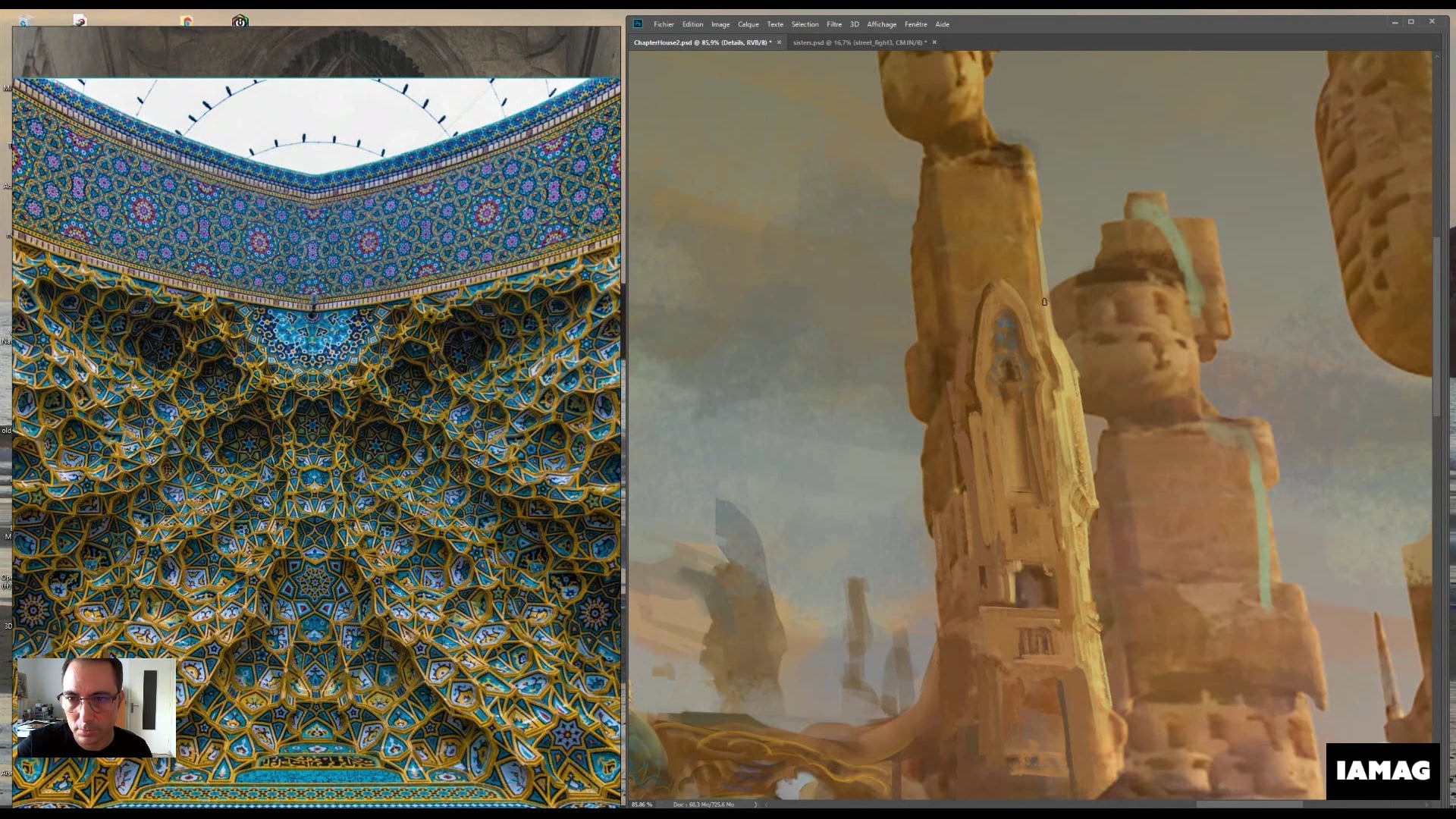 Creating a Cover Art for Chapter House Dune by Marc Simonet
