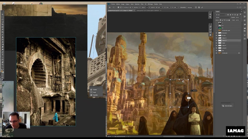 Creating a Cover Art for Chapter House Dune by Marc Simonet